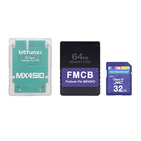 MX SIO SIO SD адаптер SD TF карты Fortuna МБ FMCB для консолей PS Slim игровые аксессуары