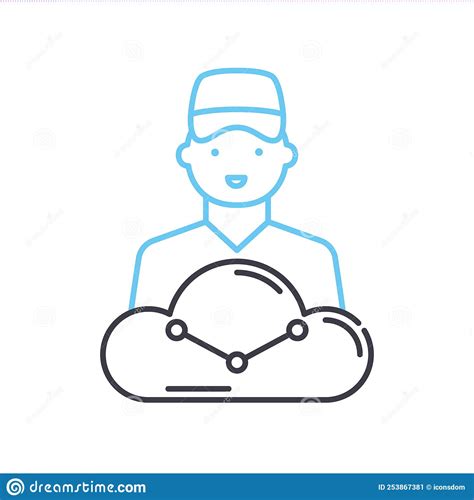 Administration Line Icons Collection Management Governance Control