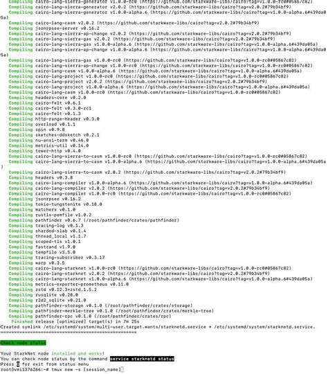 Hướng Dẫn Chạy Node Trên Blockchain Starknet Cùng Với Cơ Hội Nhận Retroactive
