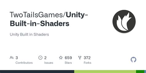 Github Twotailsgamesunity Built In Shaders Unity Built In Shaders