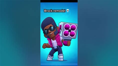 Brock Remodel 💀brock Brawl Stars Youtube
