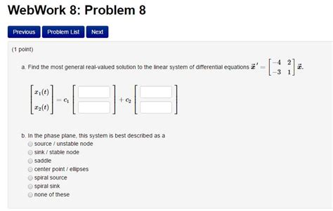 Solved Find The Most General Real Valued Solution To The Chegg