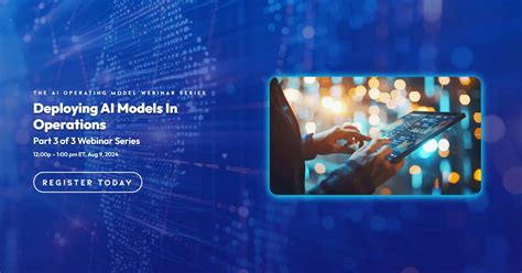 The Ai Operating Model Part 3 Of 3 Webinar Series
