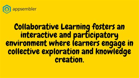 Collaborative Learning Appsembler