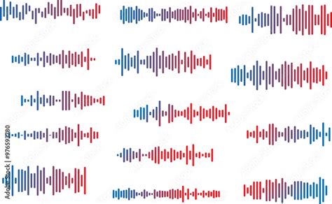 Sound Wave Icon Podcast Player Interface Music Symbol Sound Wave