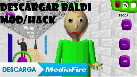 Como Descargar Baldis Basics Modhack Youtube