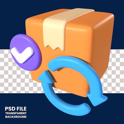 Premium Psd Order Processing 3d Illustration Icon