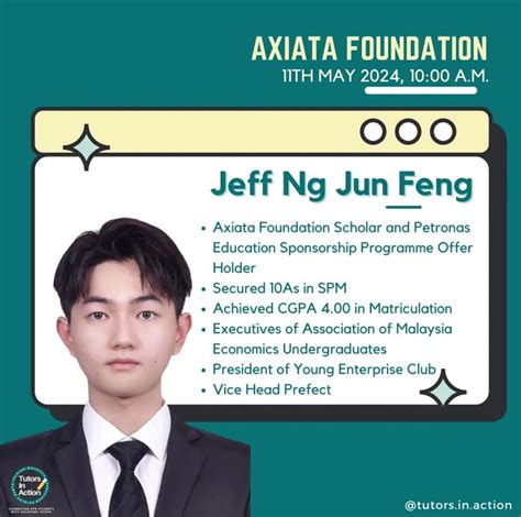 jeff ng jun feng on linkedin tutorsinactionchoicesahead axiatafoundationscholarship…