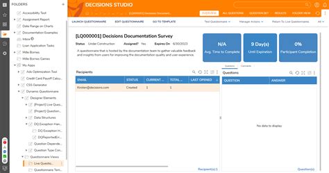 dynamic questionnaire
