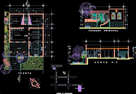 Housing DWG Section For AutoCAD Designs CAD