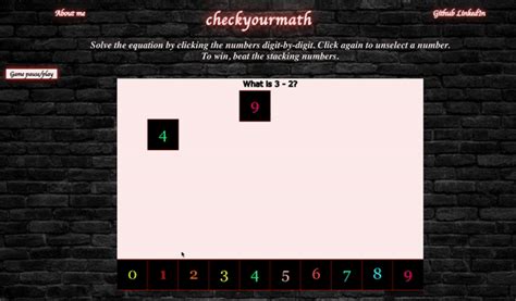 Github Rachanavishwanath Checkyourmath Math Inspired Tetris Type Game To Test Equation