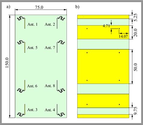 Figure 1 From Designing Eight Port Antenna Array For Multi Band Mimo