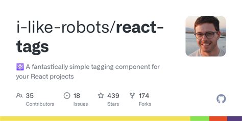 Github I Like Robotsreact Tags ⚛️ A Fantastically Simple Tagging
