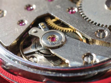 Clock Mechanism Stock Photo Image Of Tool Clock Mechanical