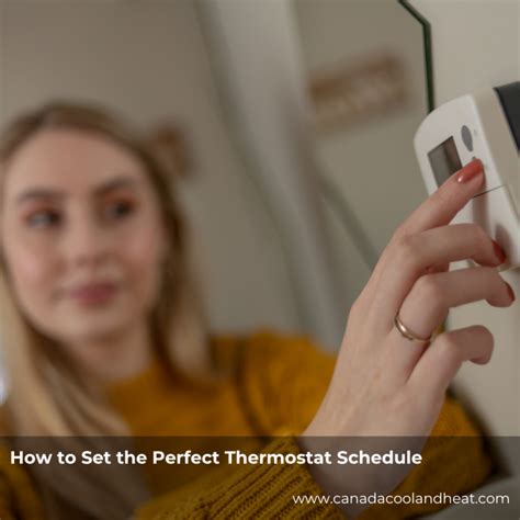 How To Set The Perfect Thermostat Schedule