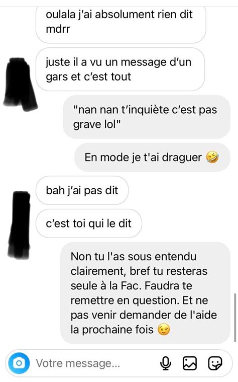 SCREEN GROSSE Embrouille Avec Une Meuf De Ma FAC Sur Le Forum Blabla Ans