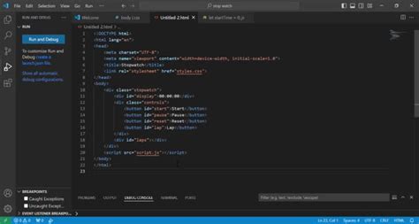 laiba maryam on linkedin webdevelopment stopwatch html css