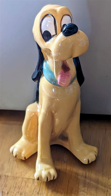 Vintage Pluto Ceramic Figurine Measures 7 Japan Etsy