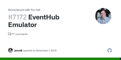 Eventhub Emulator · Issue 7172 · Azureazure Sdk For Net · Github