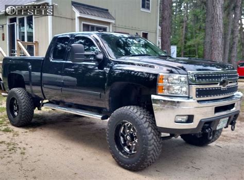 2012 Chevrolet Silverado 2500 Hd With 20x10 18 Fuel Turbo And 37 12