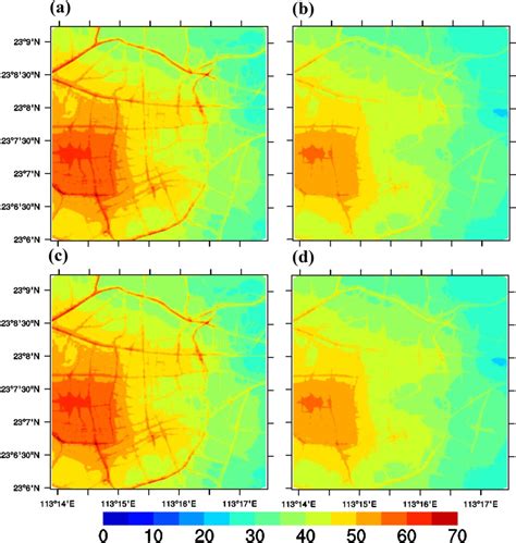 Simulated High‐resolution Spatial Maps Of Pm25 Guangzhou Domain From