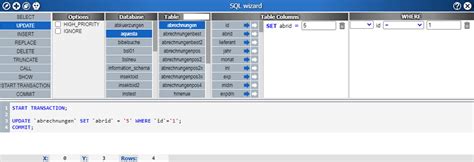 Wizard For Creating Sql Statements Mysql Mariadb