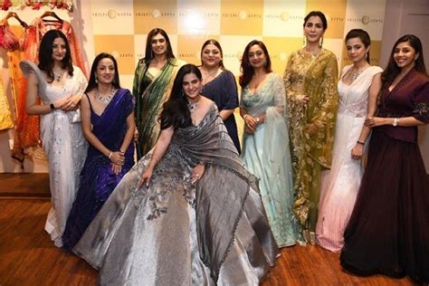 designer shilpi gupta unveils her collection aks the reflection newsonline media