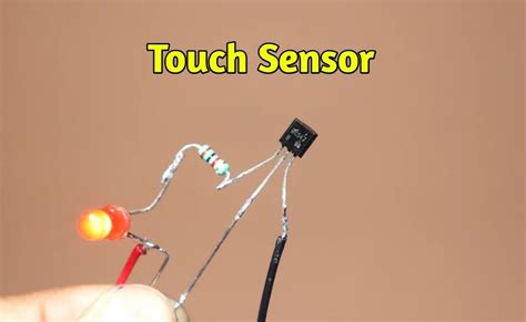 How To Make Touch Sensor With BC Transistor Electrical And Electronics Technology Degree