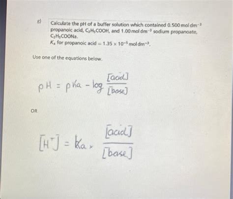 Solved Calculate The PH Of A Buffer Solution Which Chegg