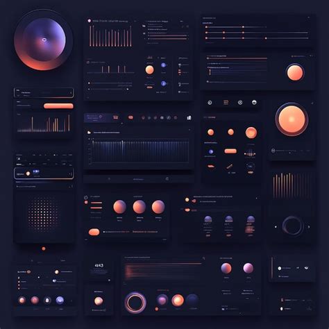 Component Library Showcasing Reusable Ui Elements And Patterns Premium Ai Generated Image