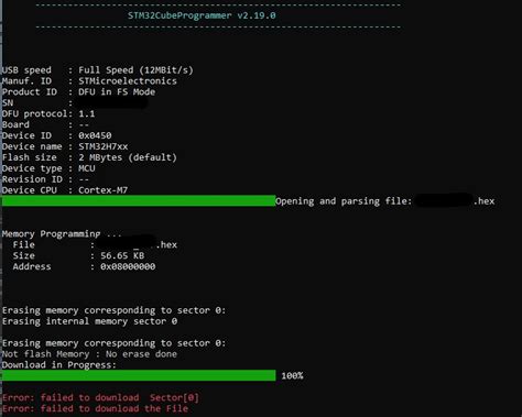 Solved Clt Works With Stlink Fails With Usb Dfu Stmicroelectronics