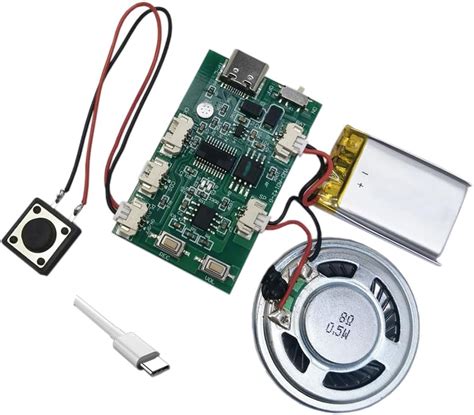 Amazon Com Sound Module JRGKJCP 16MB Push Button Magnetron Light Control Activated Recordable