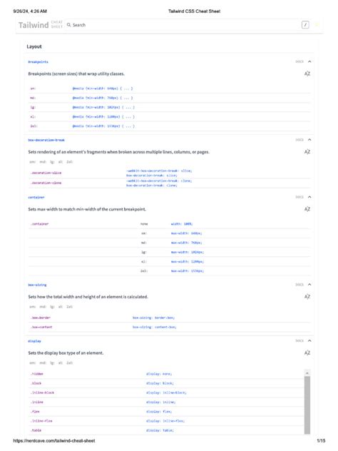 tailwind css pdf