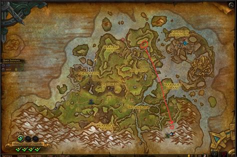 30 Classic Wow Flight Path Map Maps Database Source