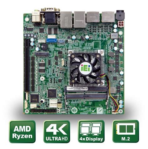Industrial Mini Itx Motherboard With Amd® Ryzen Embedded Cpu Electronics Lab