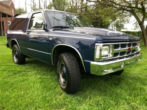 1989 Chevrolet S10 Blazer 4x4 Complete Resto Yenko Tribute Drive