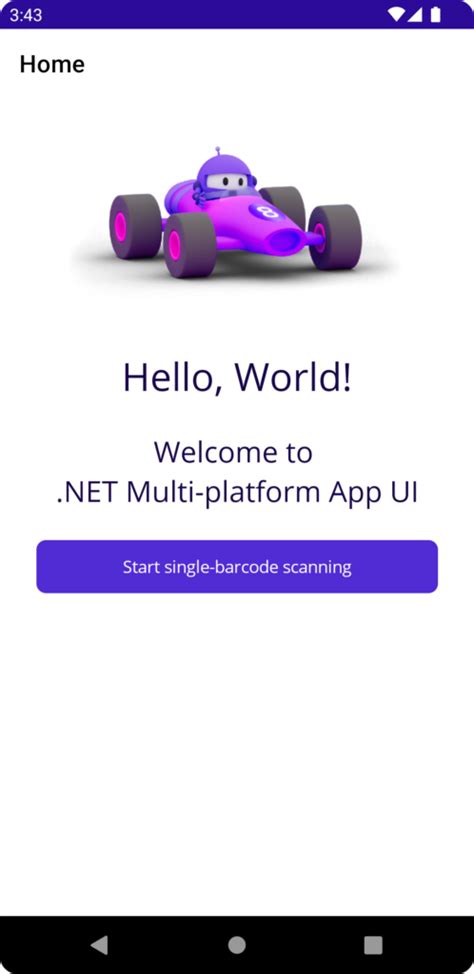 NET MAUI Barcode Scanner Tutorial Scanbot SDK