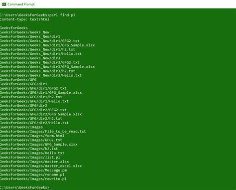 Perl｜查找文件和目录 【布客】geeksforgeeks 编程语言杂项中文教程