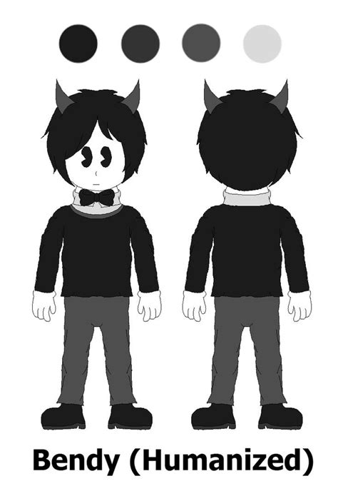 Bendy Humanized Reference Drawing By Marcosvargas On Deviantart