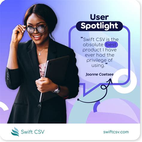 Swift Csv On Linkedin Swiftcsvreview Happycustomers