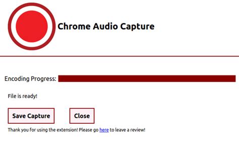 Chrome Audio Capture For Google Chrome Extension Download