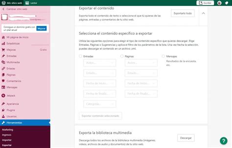Migrar WordPress Com A Dominio Propio En 4 Pasos Taisa Designer