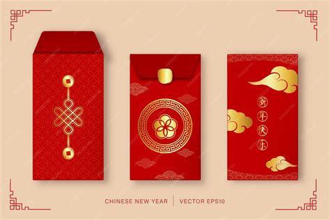 Premium Vector Traditional Red Envelopes Or Ang Pao As Ts During