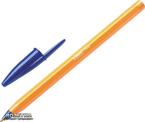 Набор шариковых ручек 20 шт Bic Orange Синий пишущий узел 0 8мм толщина линии письма 0 36 мм