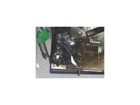 Laptop Battery Fire Pictures Ppt