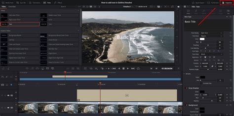 How To Add Text In Davinci Resolve Storyblocks
