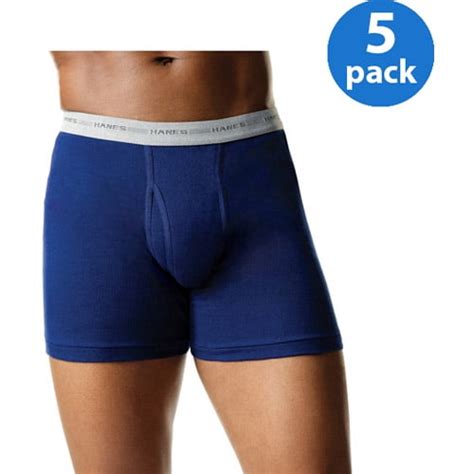 Hanes Mens Comfort Flex Waistband Boxer Briefs 4 Pack