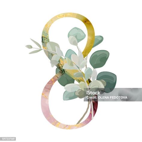 꽃 번호 식물 꽃다발로 숫자를 설정합니다 결혼식 초대장 인사말 카드 생일 로고 포스터 다른 아이디어 0명에 대한 스톡 벡터 아트 및 기타 이미지 Istock