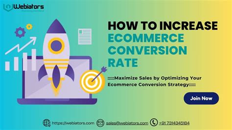 How To Increase Ecommerce Conversion Rate Webiators