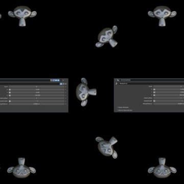 Simple Radial Array Geometry Node Blender